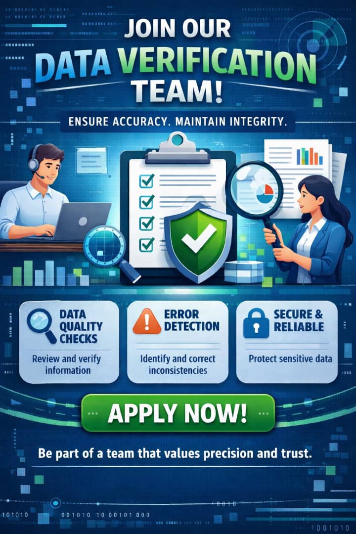 Data Verification Team - PSJ UK