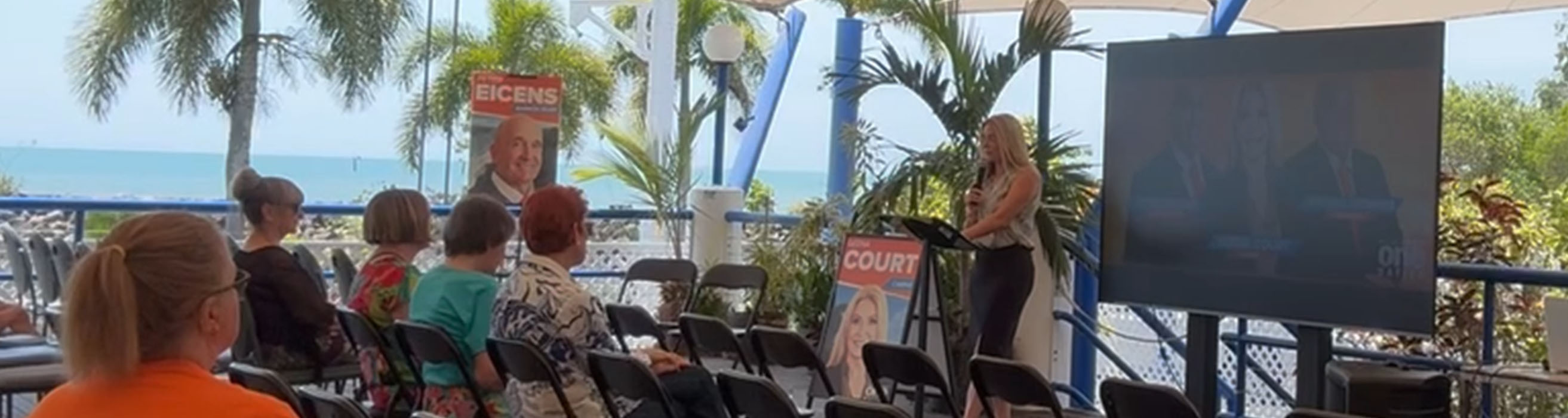 Geena Court Crime Forum - Cairns - ONE NATION QUEENSLAND