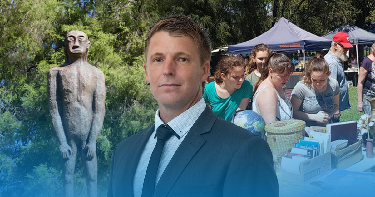 Join Adam Maslen at Kilcoy Yowie Country Markets - ONE NATION QUEENSLAND