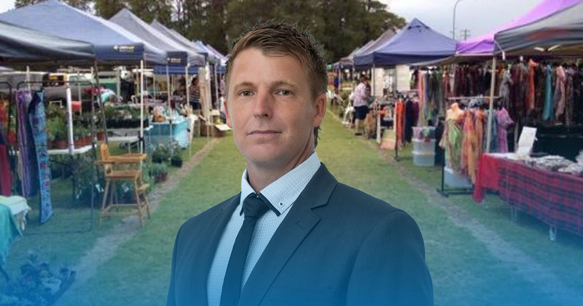 Meet Adam Maslen at Blackbutt Country Markets - ONE NATION QUEENSLAND