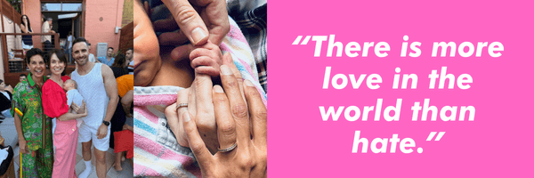 Narelda, Karina and baby Sanna - Sydney, NSW. - Rainbow Families (RF)