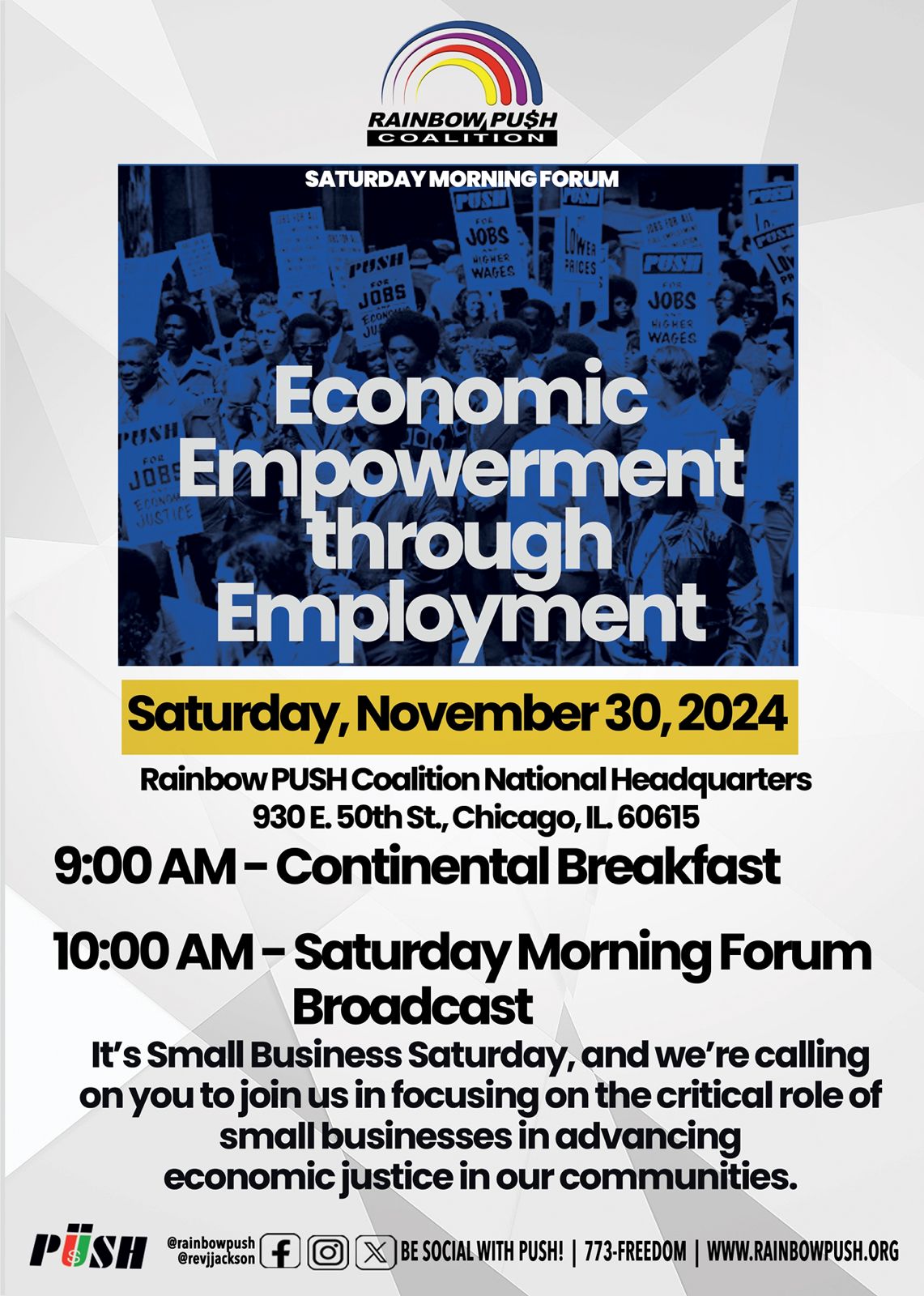 Events - Rainbow PUSH Coalition