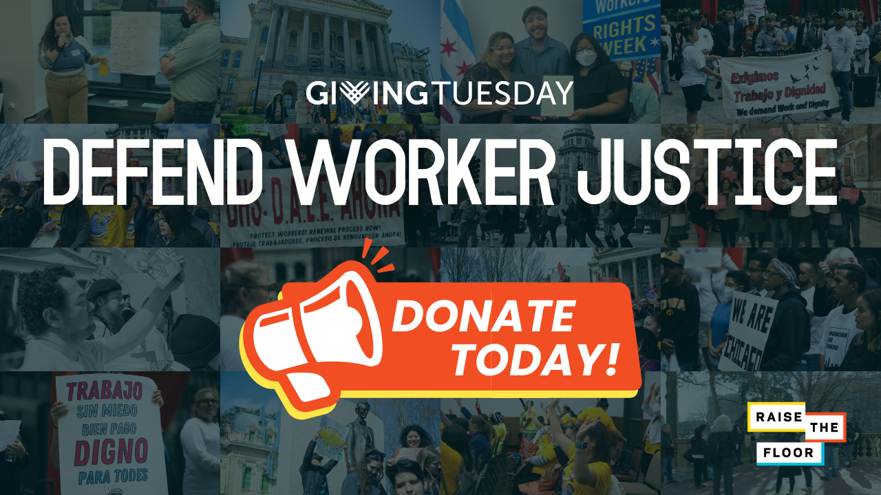 Support Raise the Floor Alliance