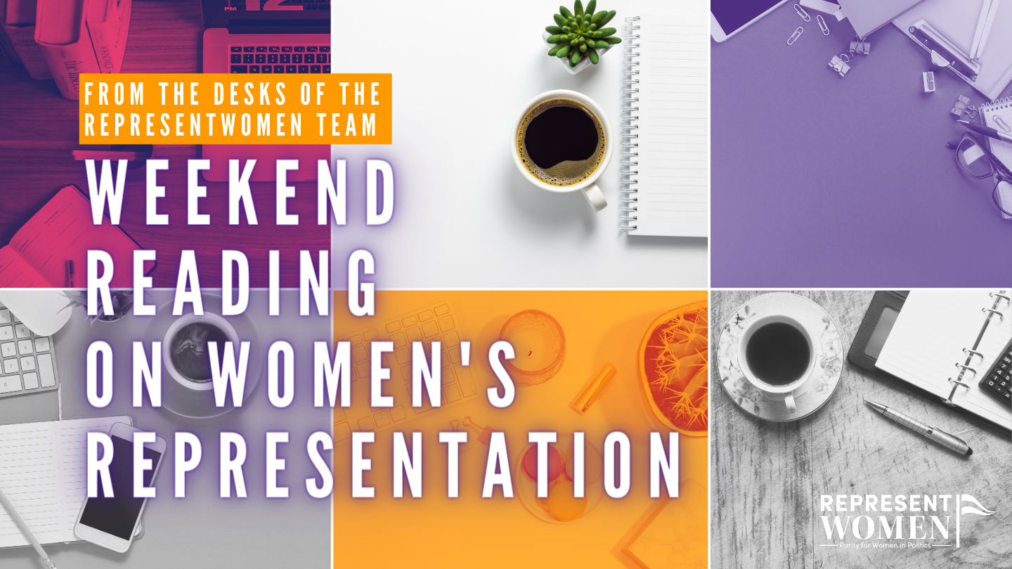 Weekend Reading on Women's Representation December 22, 2023 ...