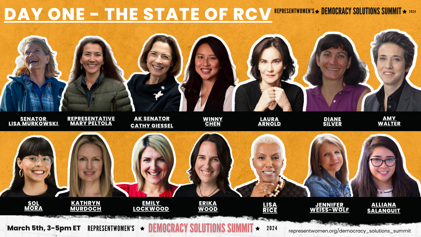 DSS 2024 Day One - RepresentWomen