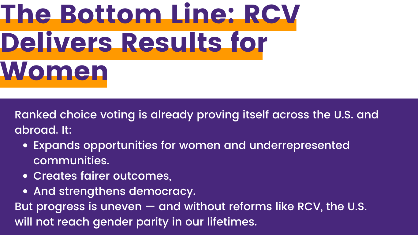 Ranked Choice Voting Explained - RepresentWomen