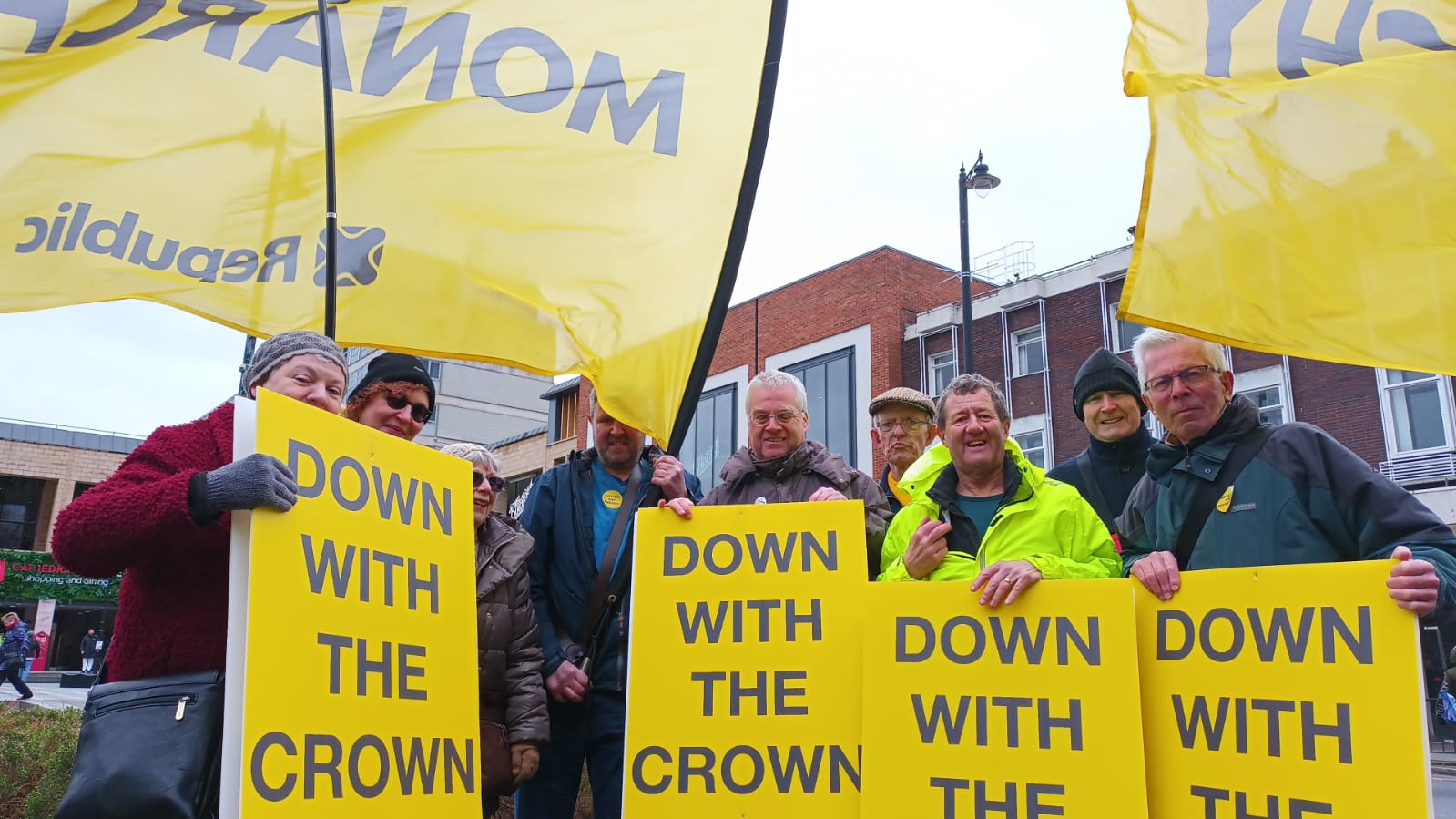 Royal Maundy Protest - Republic