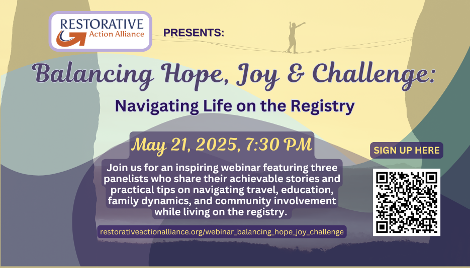 Webinar: Balancing Hope, Joy and Challenge - Restorative Action Alliance