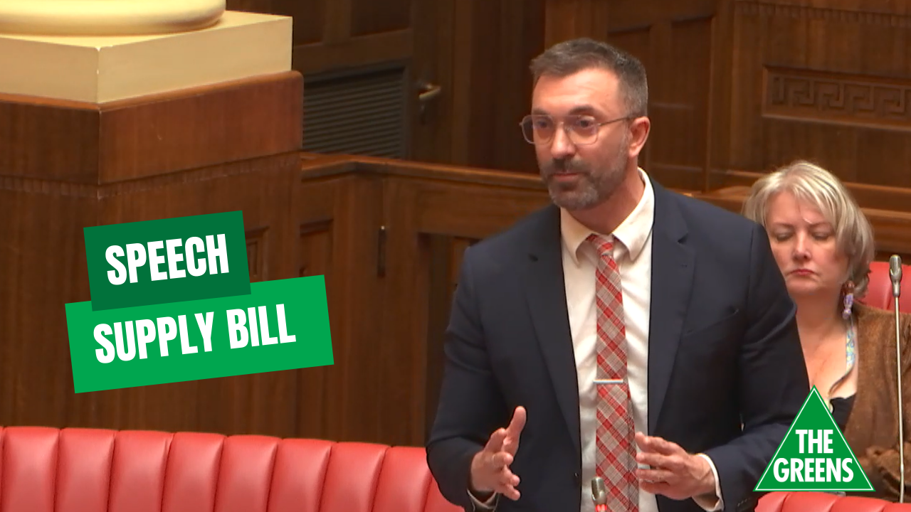 Supply Bill 2024 - Robert Simms MLC
