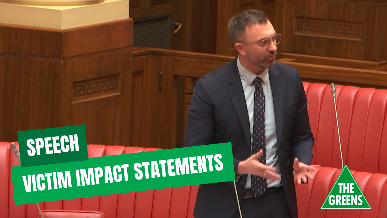 Statutes Amendment (Victim Impact Statements) Bill - Robert Simms MLC