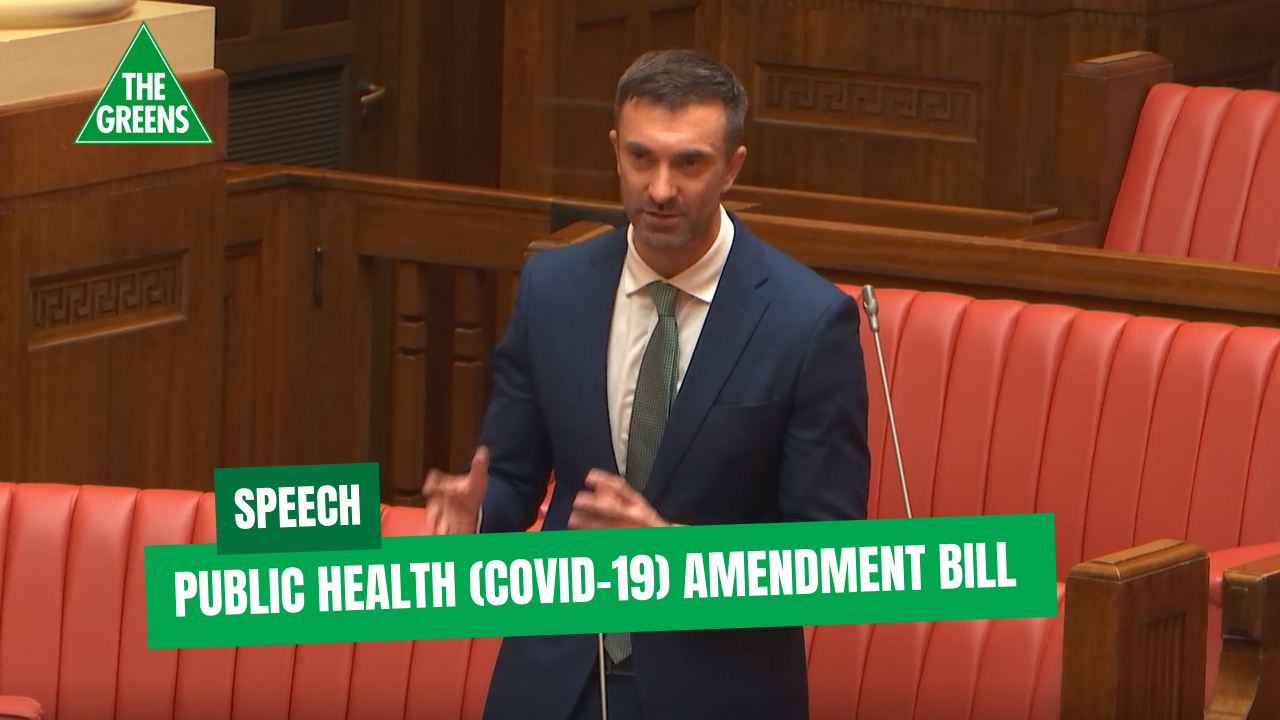 Public Health (COVID-19) Amendment Bill - Robert Simms MLC