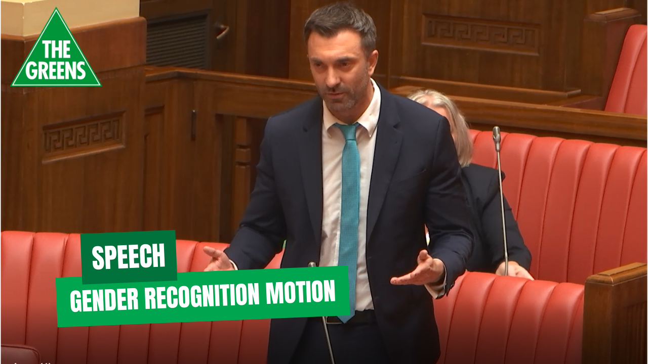 Gender Recognition - Robert Simms MLC