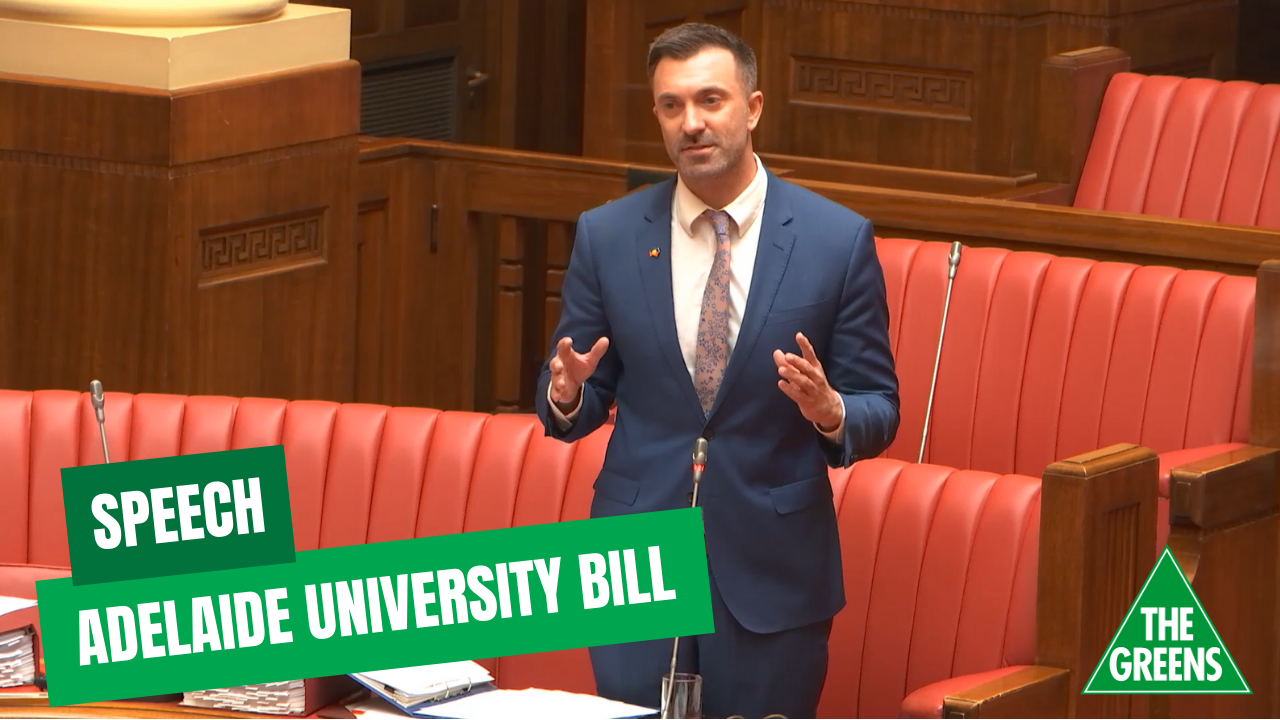 Adelaide University Bill - Robert Simms MLC