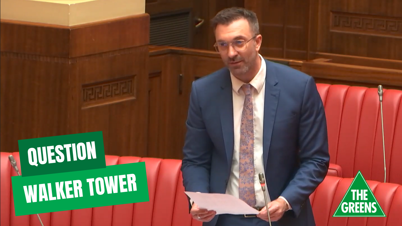 Question: Walker Tower - Robert Simms MLC