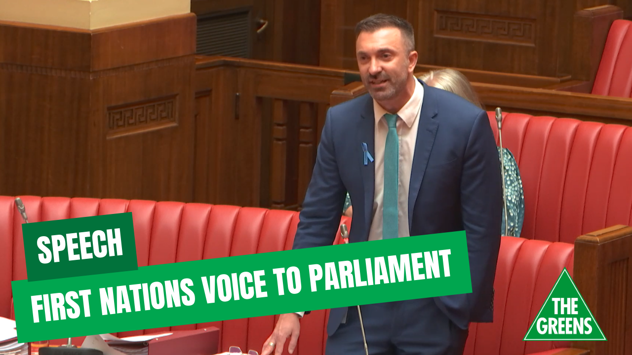 First Nations Voice to Parliament - Robert Simms MLC