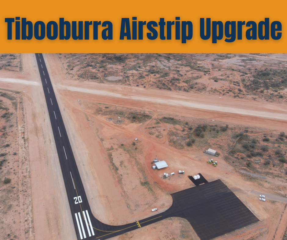 Tibooburra Airstrip Upgrade - Roy Butler MP
