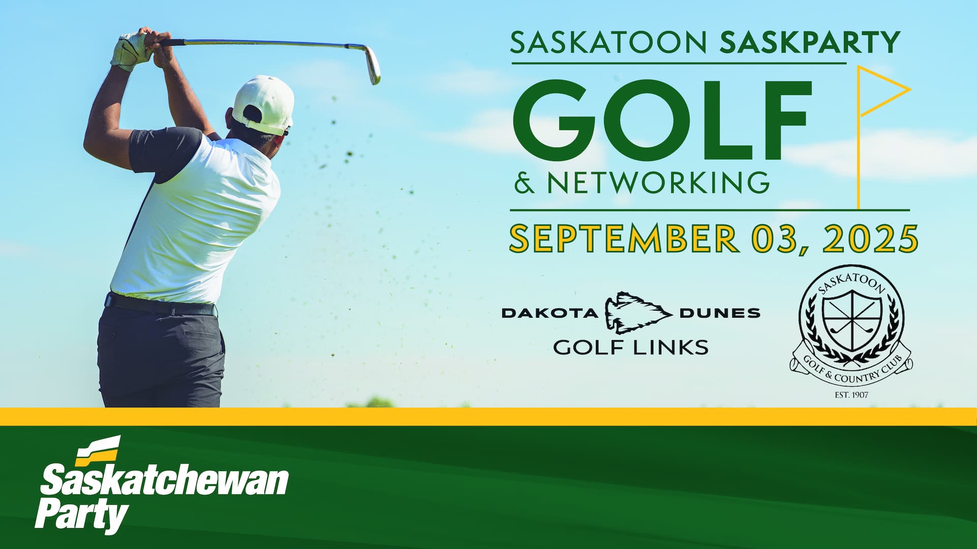 Registration - Saskatoon Sask Party Golf
