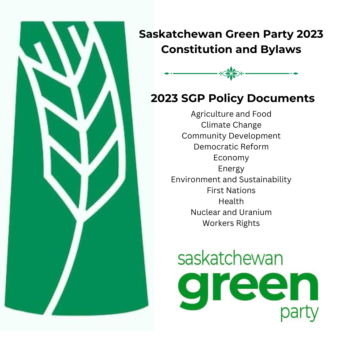 Our Party - Saskatchewan Green Party