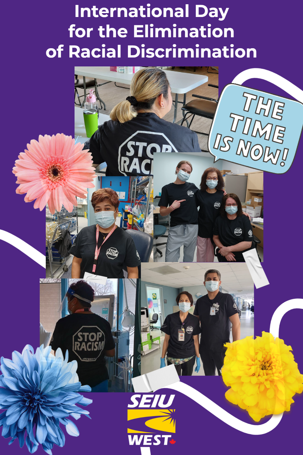 Stop Racism 2023: International Day for the Elimination of Racial Discrimination - SEIU-West