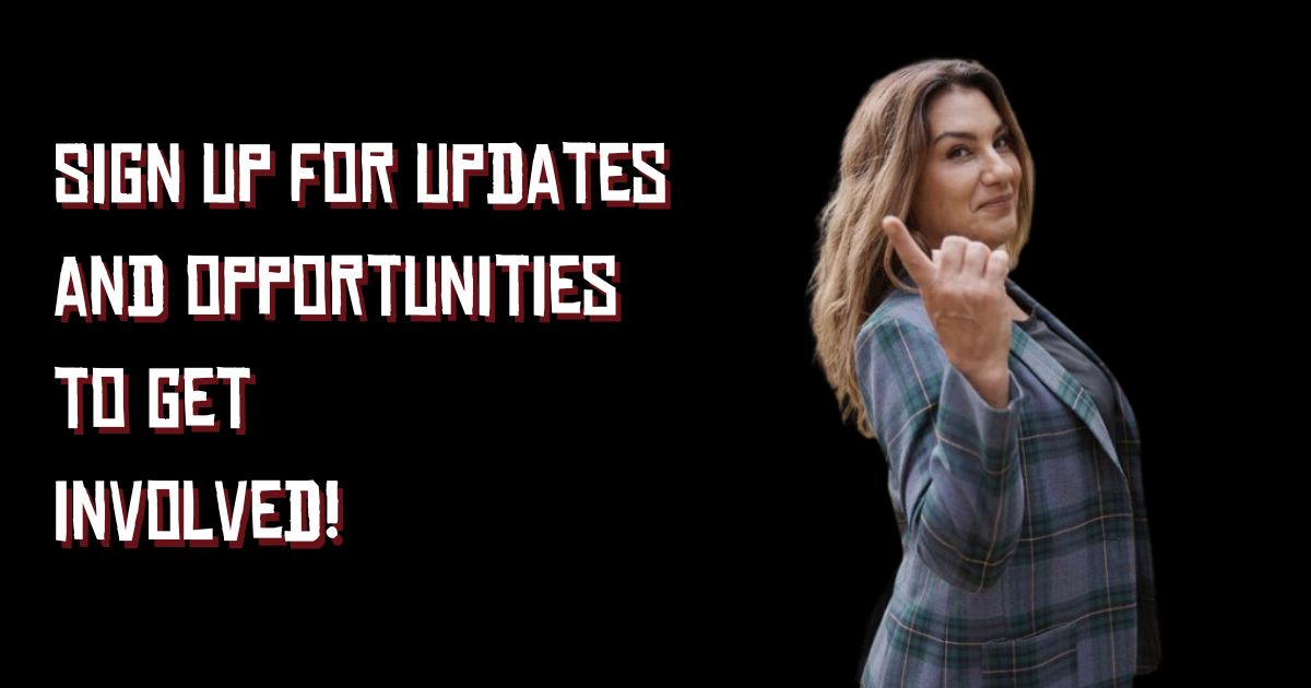 Sign Up - Senator Lidia Thorpe