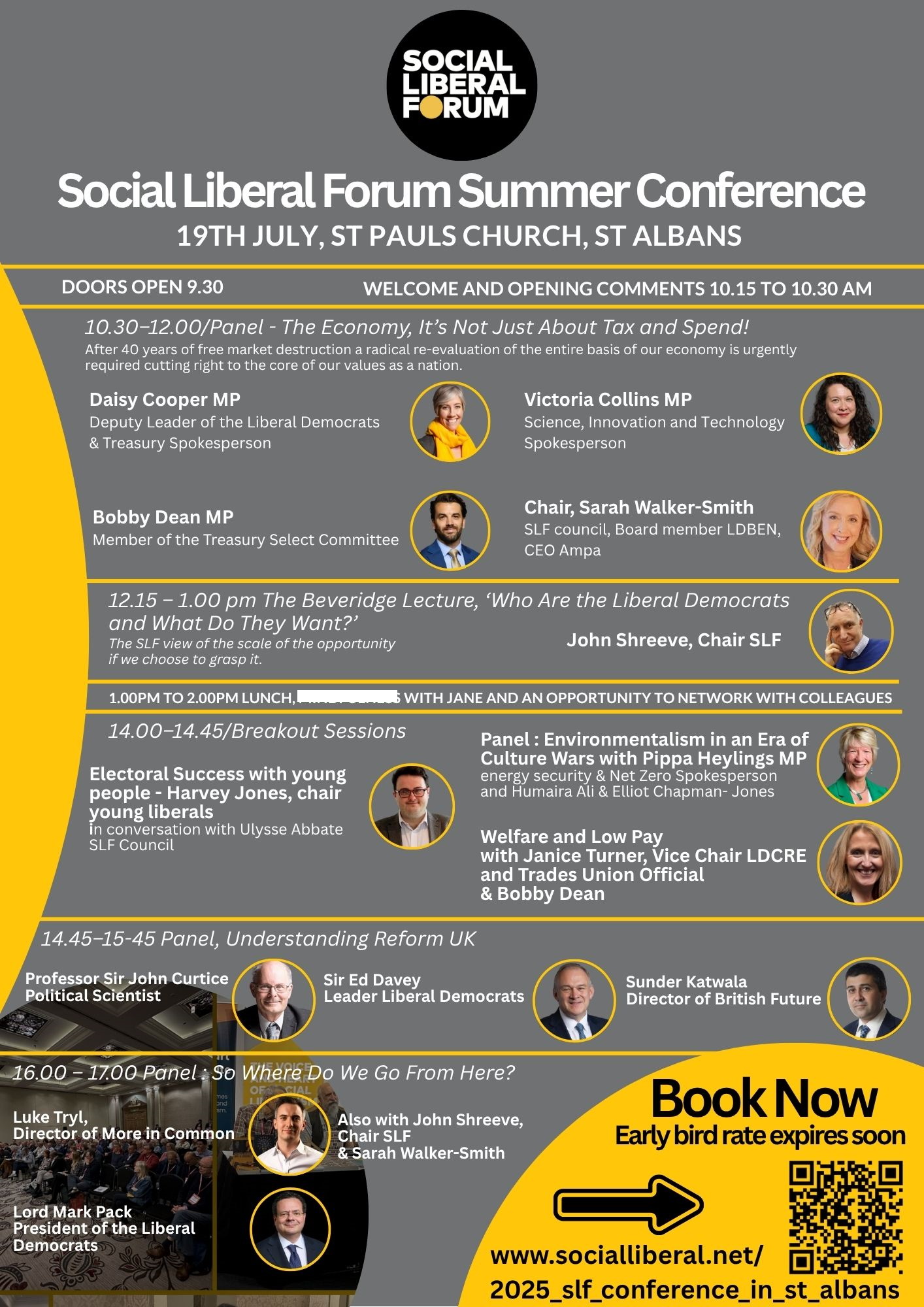 2025 SLF Conference in St Albans - Social Liberal Forum