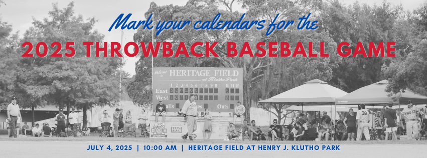 Throwback Baseball Game - SPAR Council