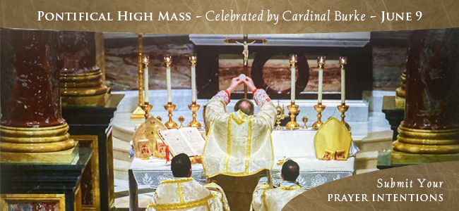 Pontifical High Mass June 9th 2023 - Catholic Action For Faith and Family