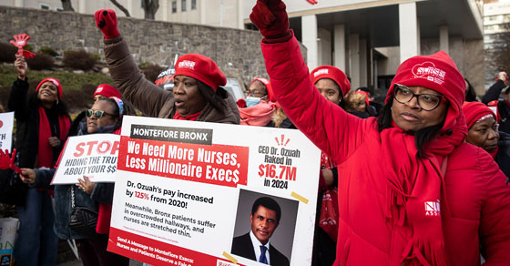 We Stand with Striking Nurses! - Teamsters Local 804