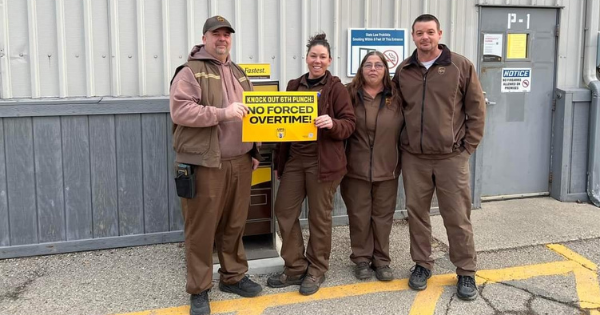 UPS Teamsters Mobilize to Honor MLK Day