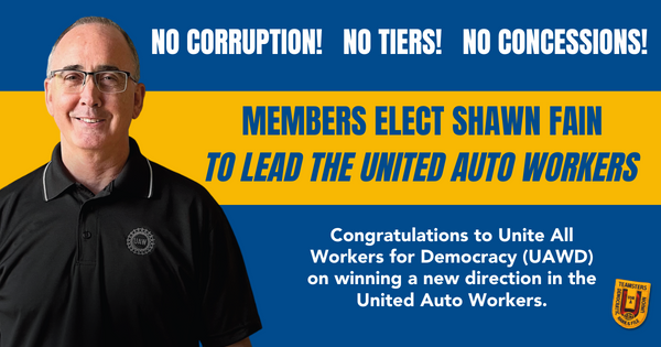 United Auto Workers Members Elect New, Insurgent Leadership ...