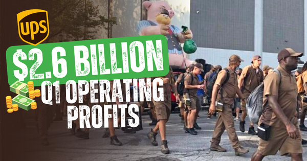 UPS Operating Profit for First Quarter: $2.6 Billion