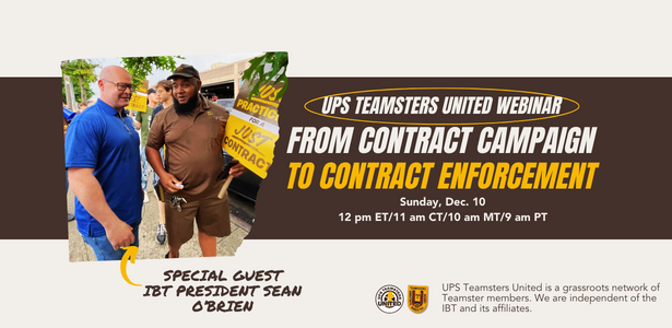 Online Workshop: From Contract Campaign to Contract Enforcement