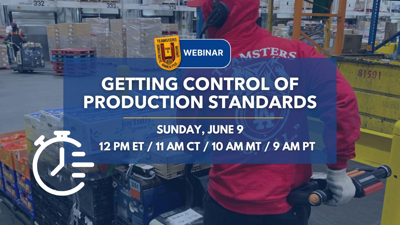 Webinar: Getting Control of Production Standards