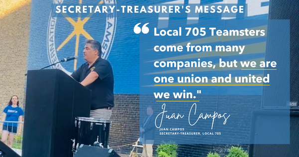 Labor Day Message From the Secretary-Treasurer: When Is Enough Enough?