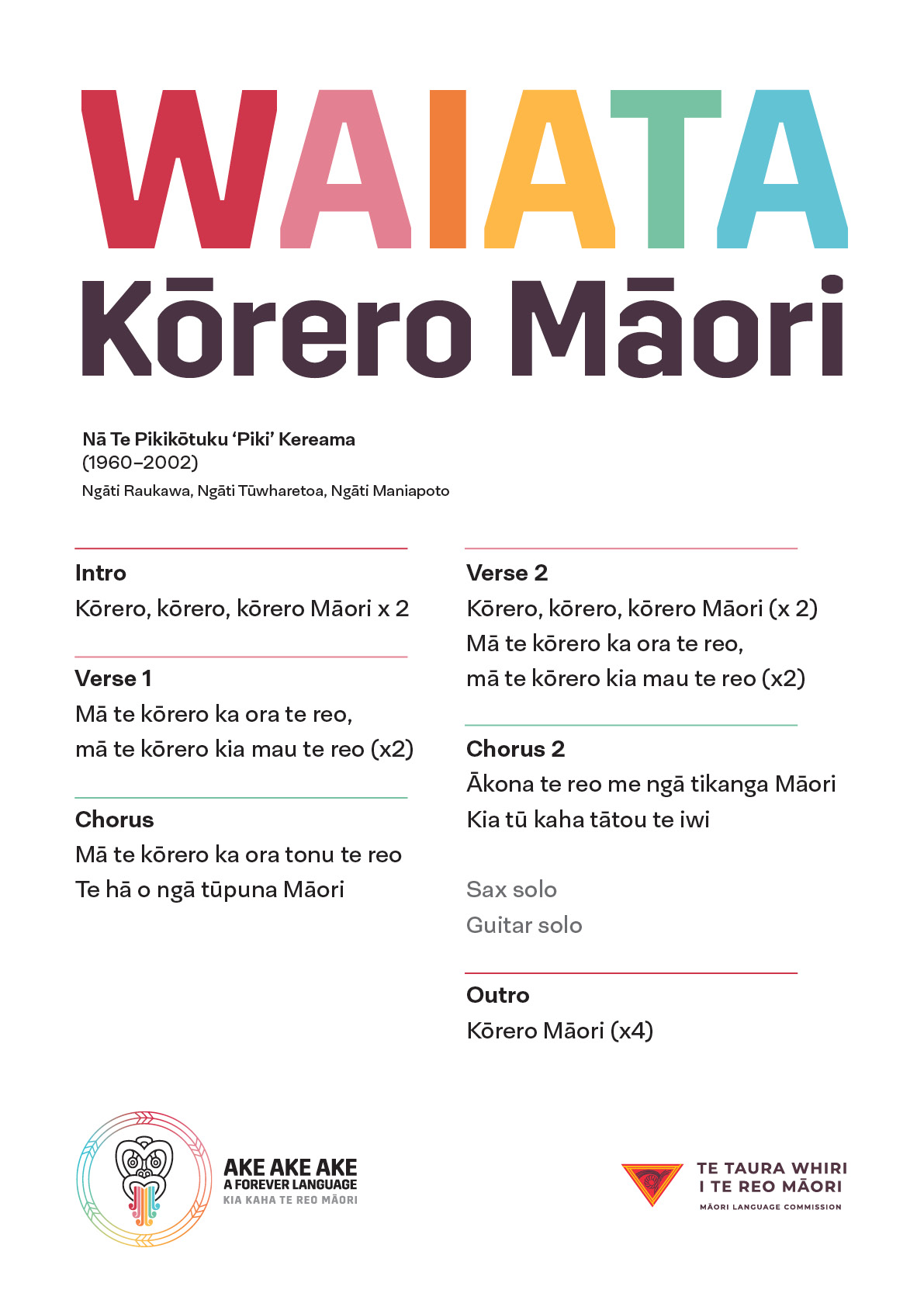 Te Wiki o te Reo Māori 2024 - Te Rangaihi Reo Māori