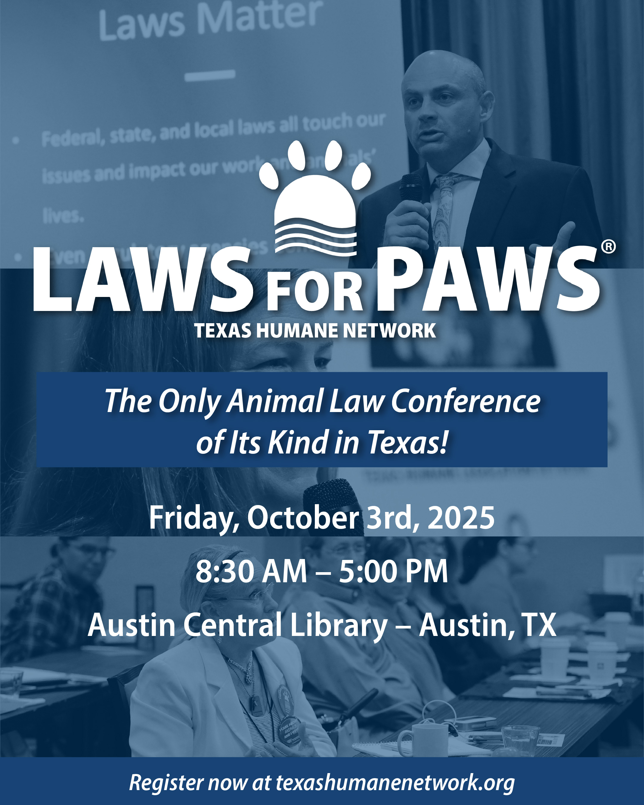 2025 Laws for Paws® Symposium - Texas Humane Legislation Network