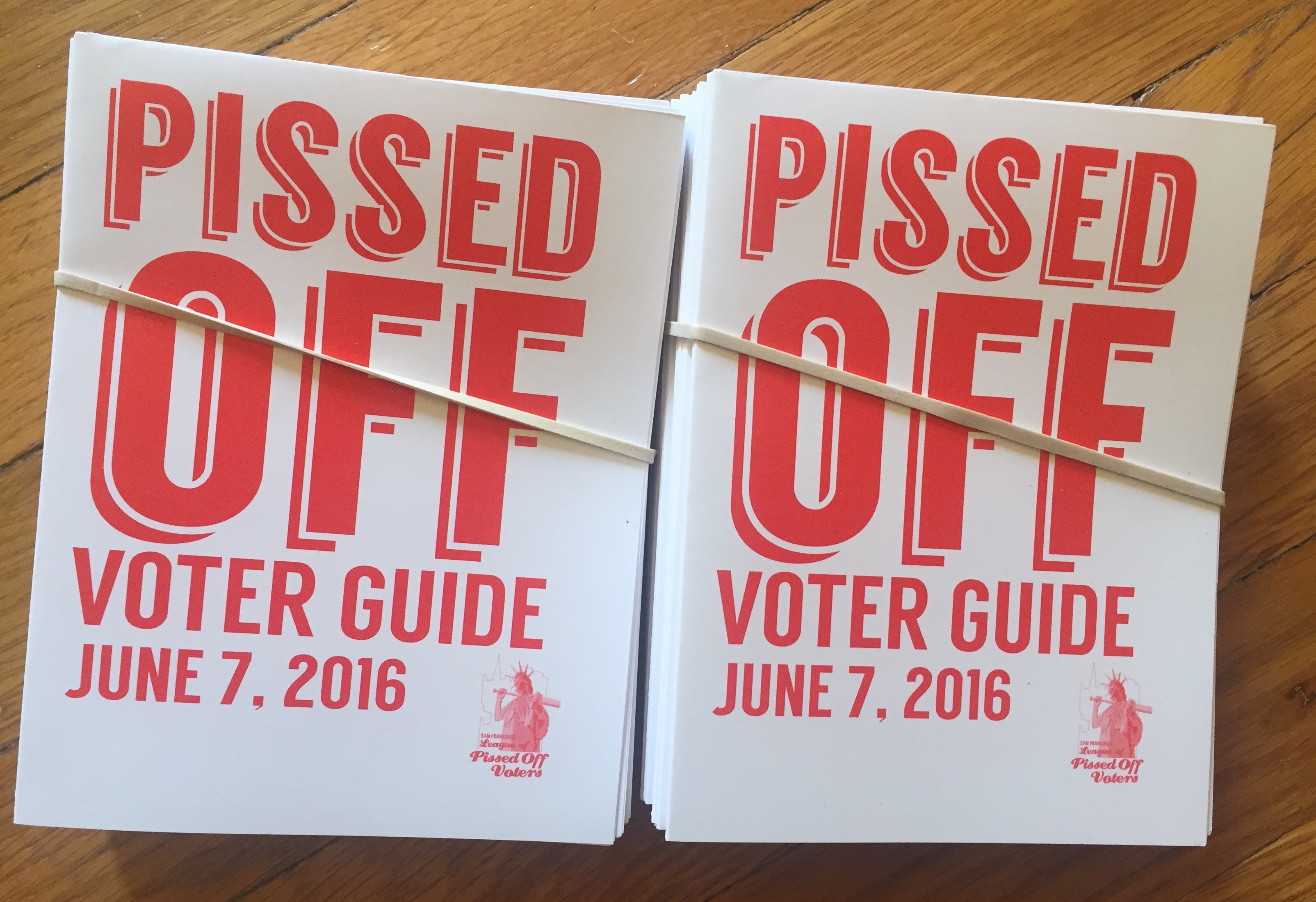 June 2016 Endorsements - SF League of Pissed Off Voters