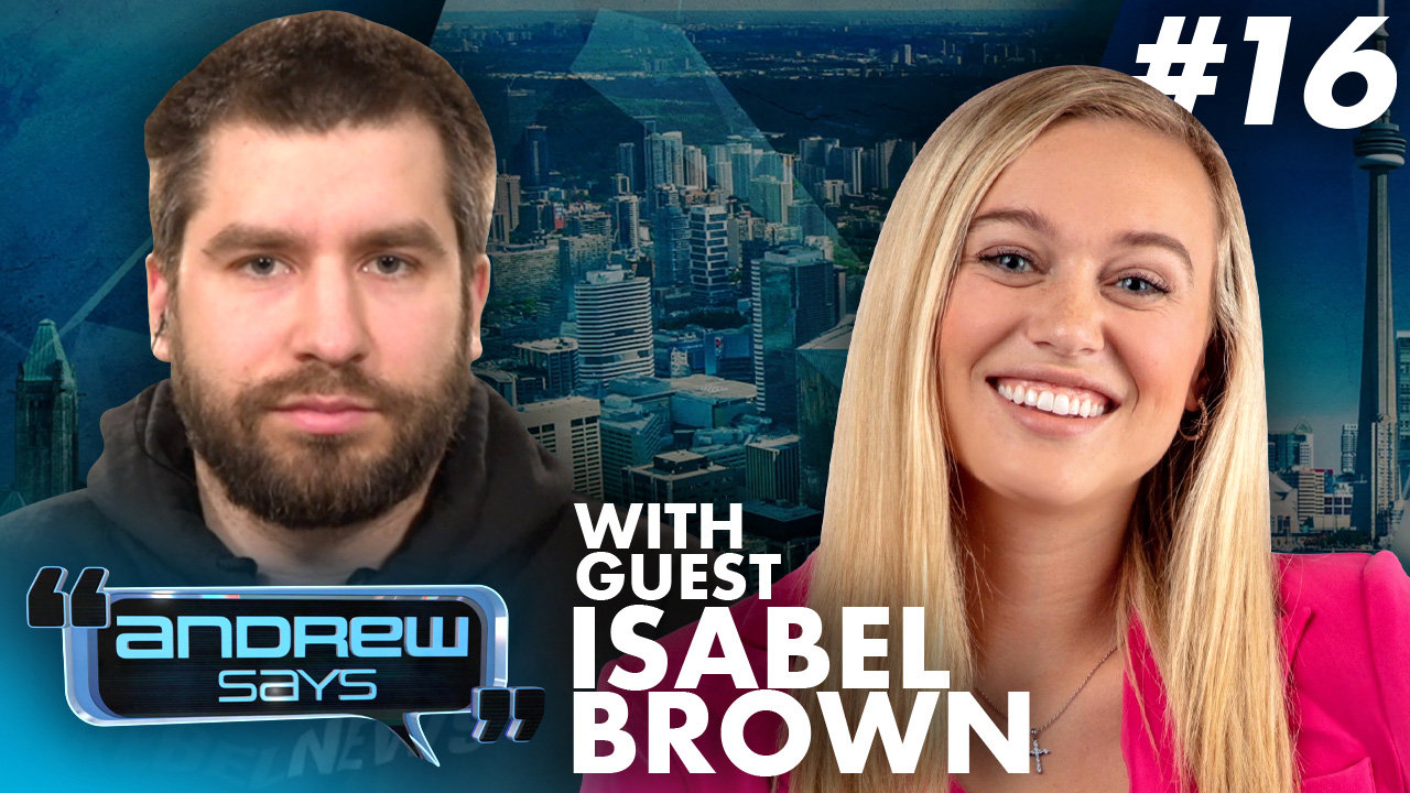 Conservatives are the counterculture | Isabel Brown (TPUSA) Andrew Says ...