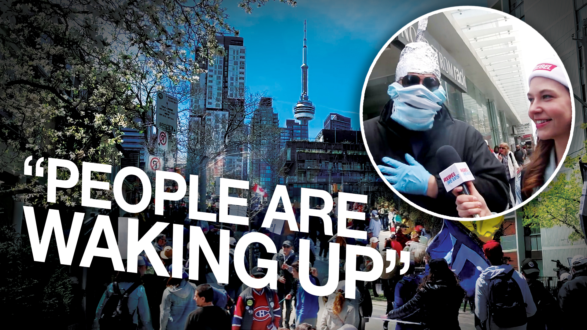 “Give me my rights back!”: Weekly Toronto Freedom Rally sees at least ...