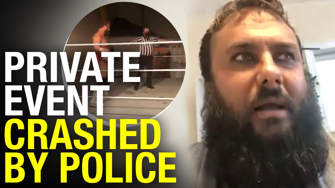 Power Trip: Cops charge pro wrestler for hosting closed, private taping ...