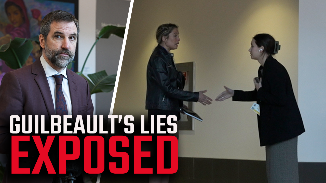 Steven Guilbeault and UN staff try to stop Rebel News from asking ...