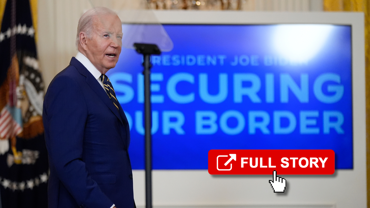 Biden signs executive order to address border crisis, critics slam it ...