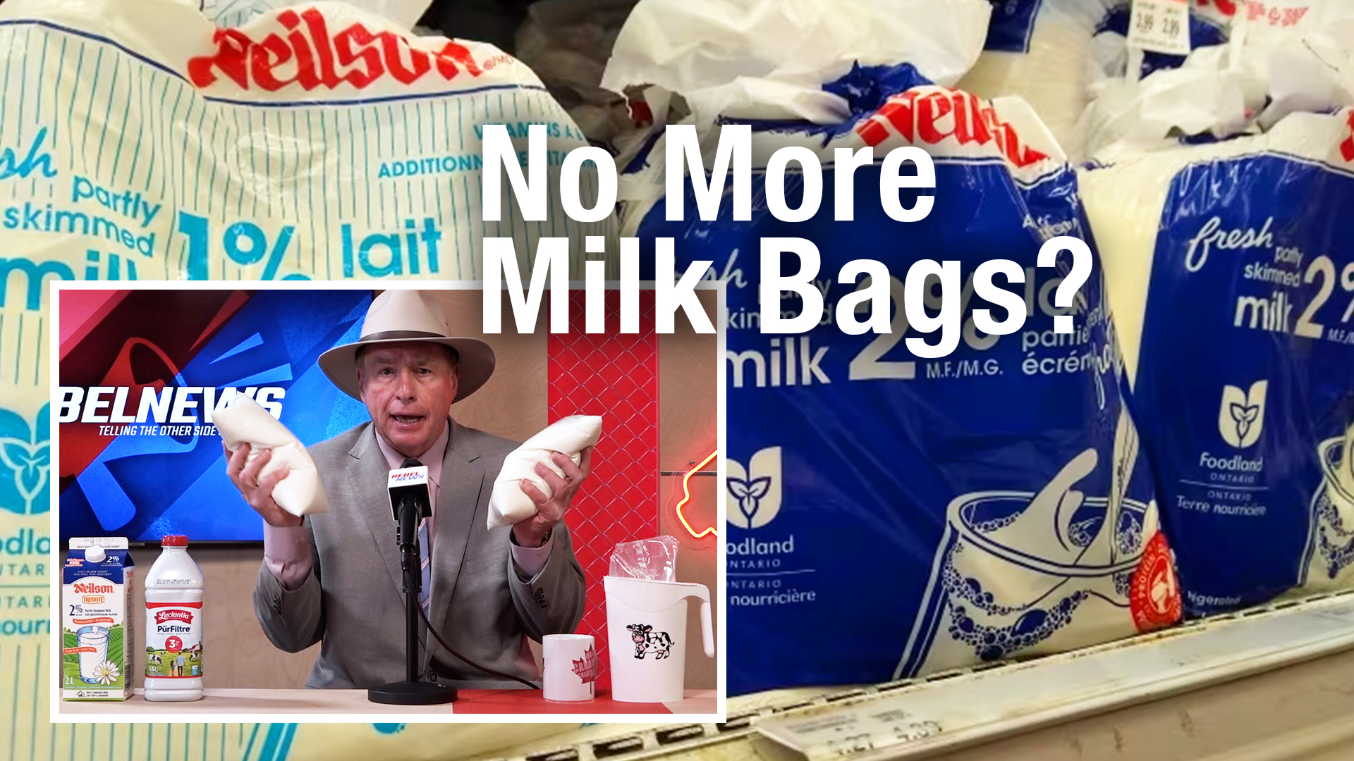 Apocalypse cow! Bagged milk might be disappearing soon, and that’s ...