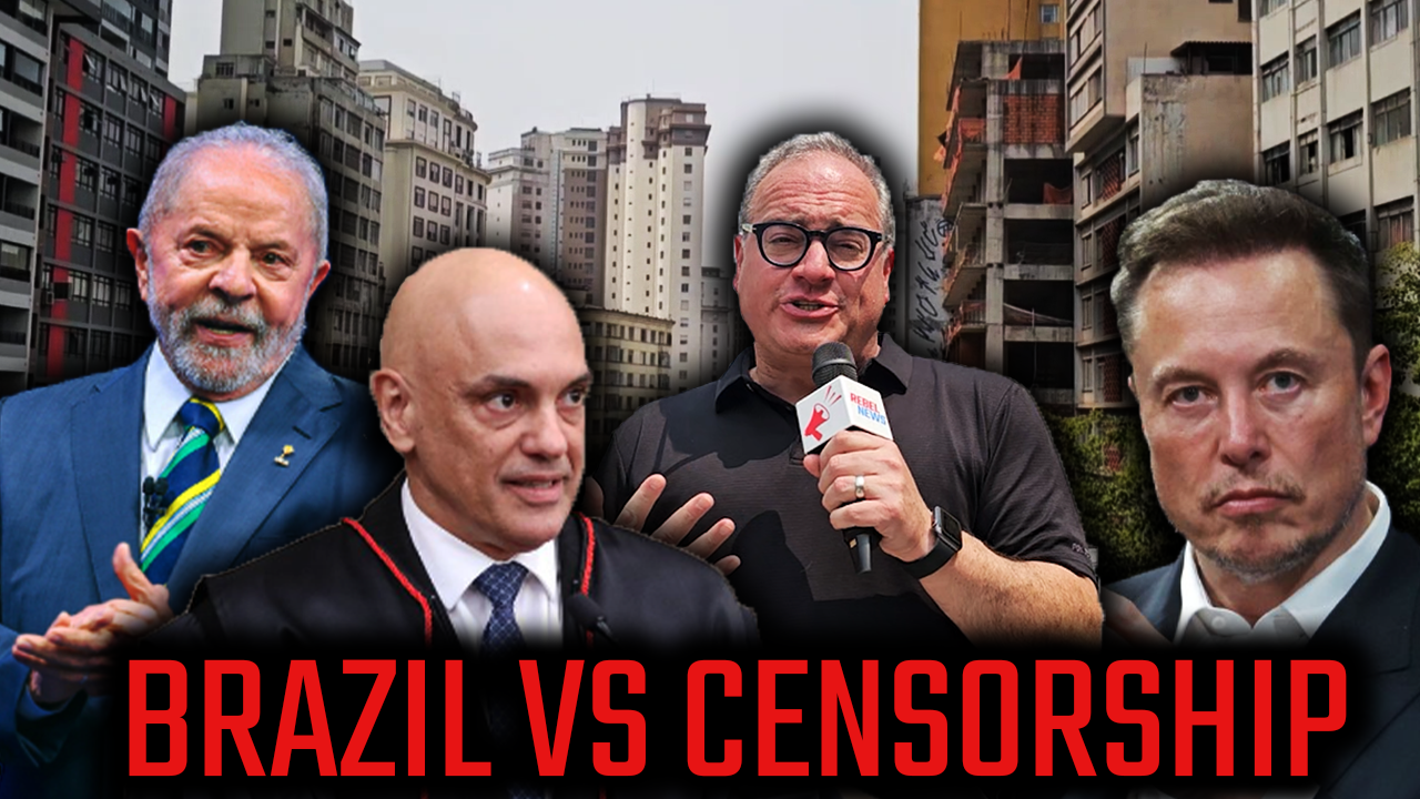 We're in Brazil covering the HUGE anti-censorship protests! - Rebel News