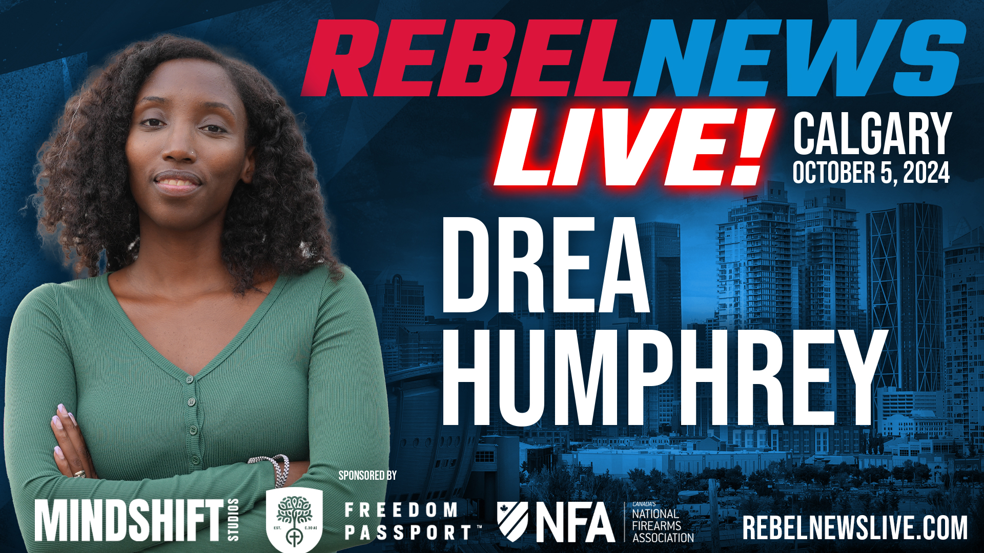 Don't miss out! Rebel News LIVE! comes to Calgary on October 5 - Rebel News