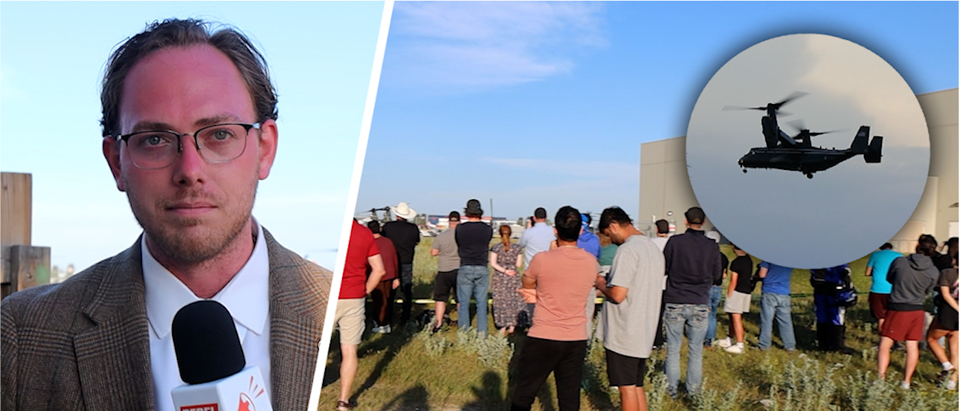 Onlookers excited for rare chance to see Air Force One as Trump exits ...