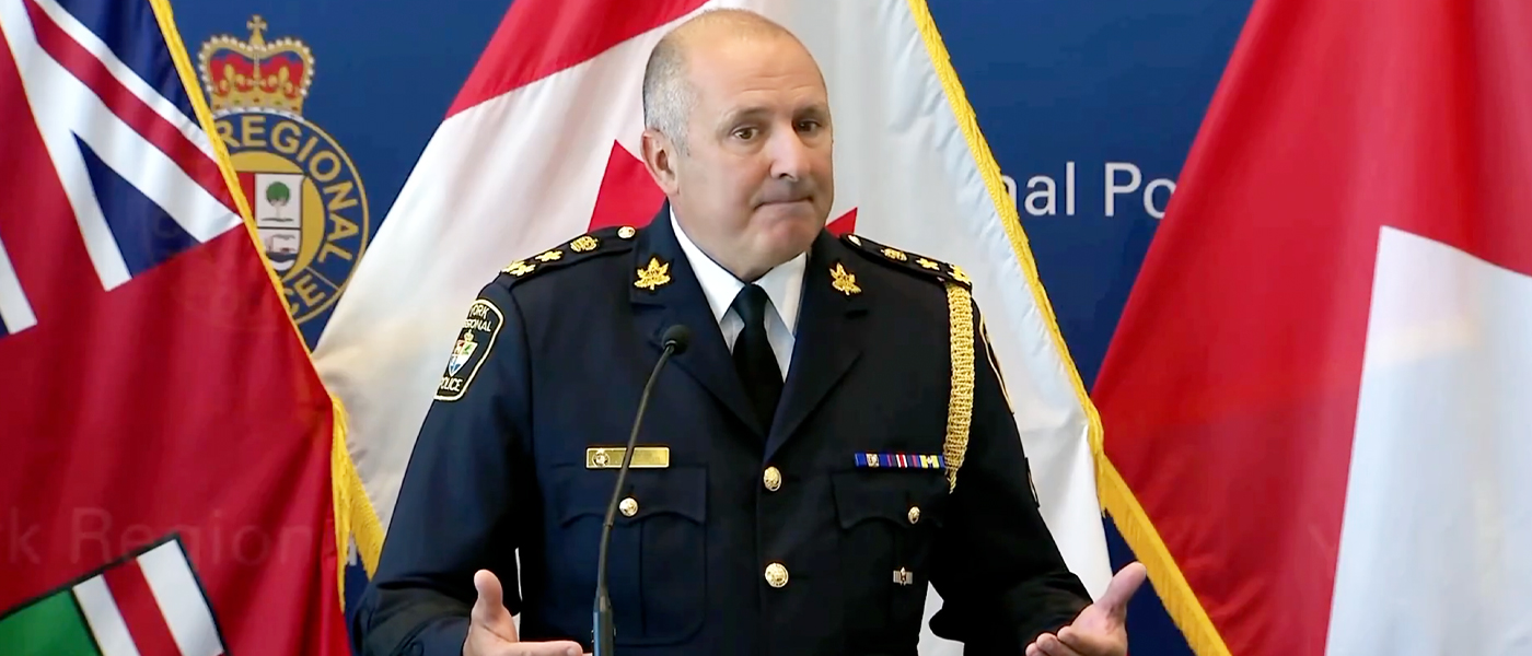 York Police Chief's advice: 'Comply' with home intruders - Rebel News