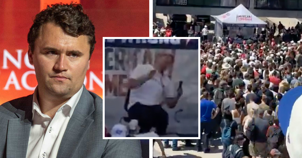 Charlie Kirk assassinated at Utah Valley University event - Rebel News