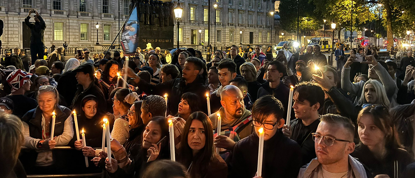 British punk duo 'Bob Vylan' slammed for appearing to celebrate Charlie ...