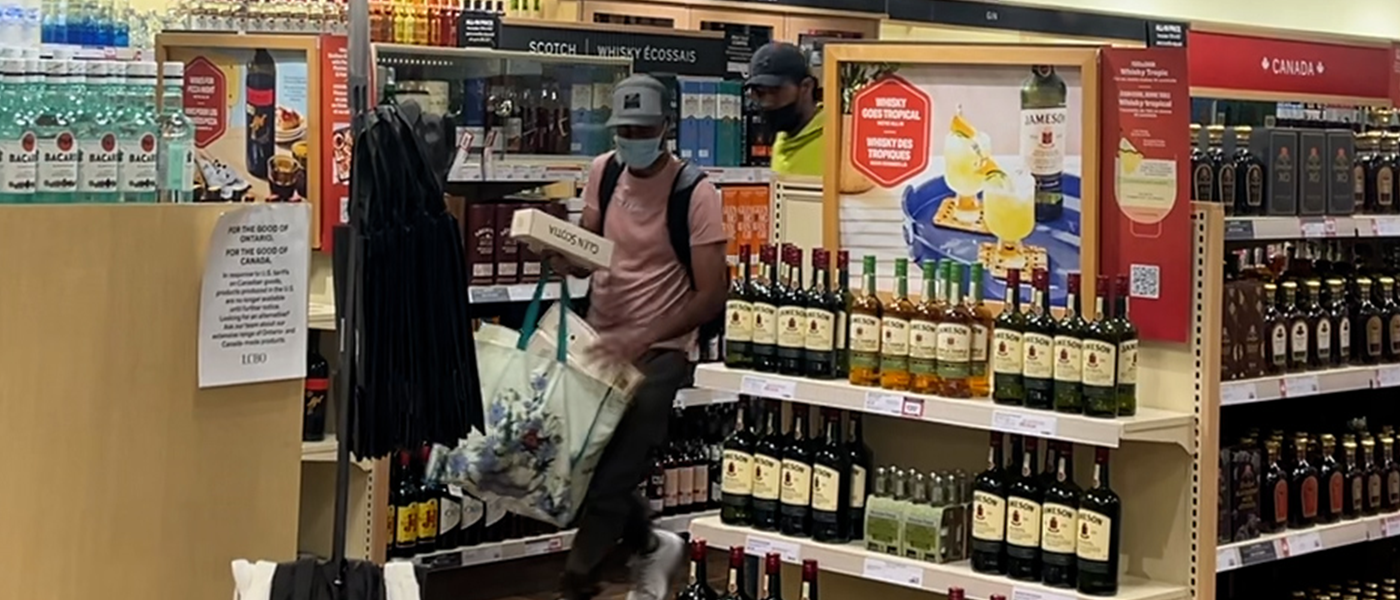 Caught on camera! Rebel News reporter witnesses heist at LCBO store ...